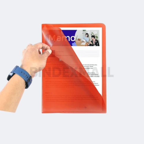 Bambi PVC L Folder Map Dokumen Beserta Label Nama A4 Jenis Tempat ...